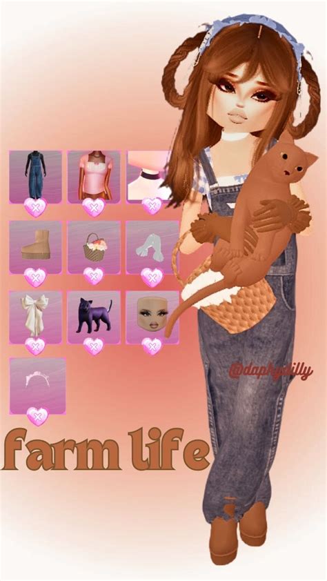 Dti Farm Life Outfit Inspo Dress To Impress Theme Farmhouse Fashion