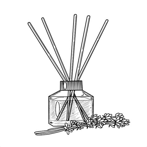 Premium Vector Vector Lavender Air Refreshing Diffusers And Incense