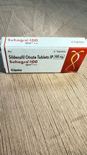 100 Mg Sildenafil Citrate Tablets Ip At Rs 211stripe Sildenafil