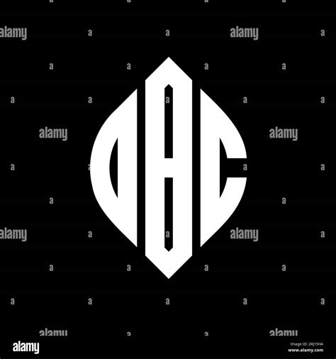 Dbc Circle Letter Logo Design With Circle And Ellipse Shape Dbc