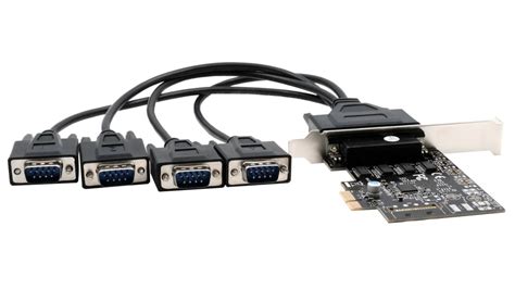 Ex 46024 Exsys 4 Port Pcie Rs232 Serial Card Rs
