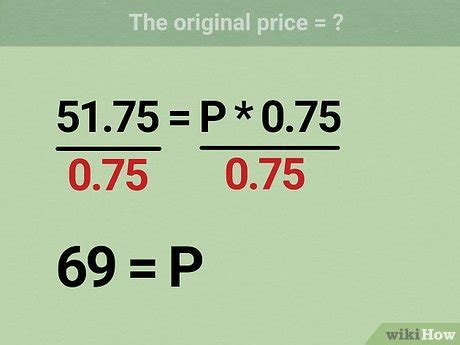 3 Ways To Calculate The List Price Of An Item On Sale WikiHow