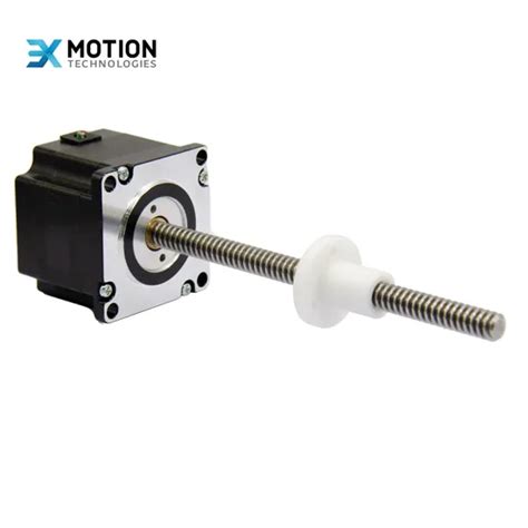 Nema 23 External Non Captive Step Threaded Rod Shaft Lead Screw Linear Stepper Motor Micro