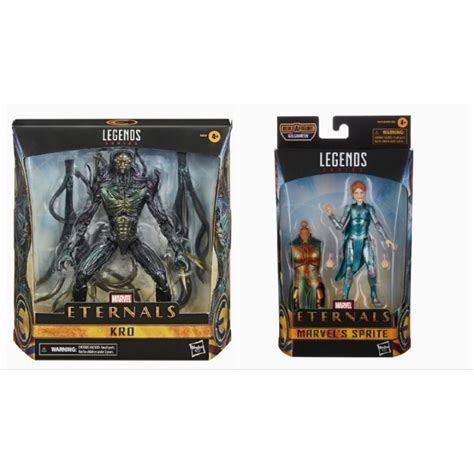 Marvel Legends Series Eternals Kro And Marvels Sprite 6inch Action Toy