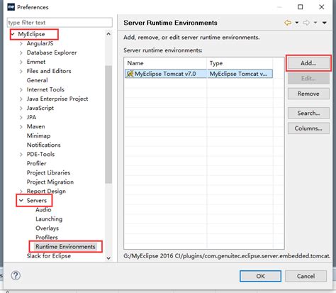 Myeclipse2016中部署tomcatmyeclipse2016配置tomcat Csdn博客