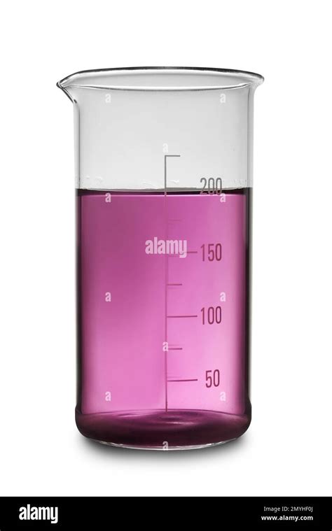 Purple Solution Beaker Experiment Cut Out Stock Images And Pictures Alamy
