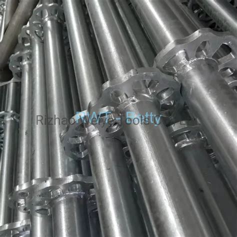 Costruction Modular System Certified Layher Scaffolding Scaffold Ringlock Ledger Vertical