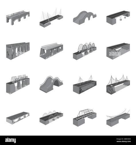 Isolated Object Of Connection And Crossing Symbol Set Of Connection And Design Vector Icon For