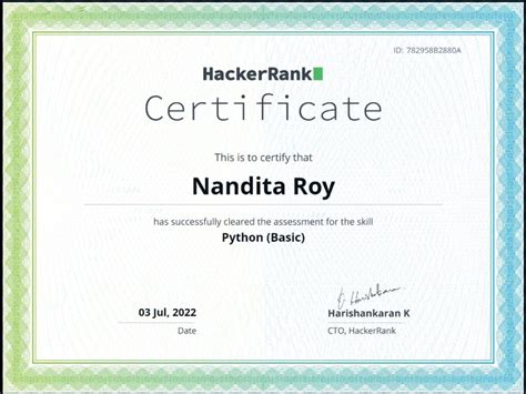 Nandita Roy On Linkedin Connections Python Programming Hackerrank