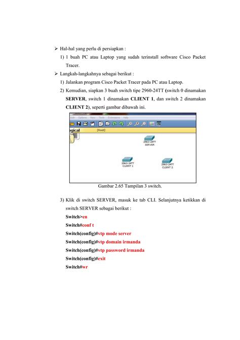 Membuat Simulasi Jaringan Vlan PDF