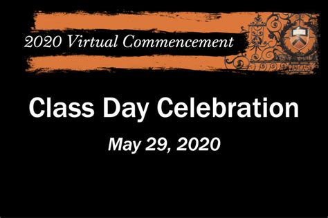 2020 Class Day Celebration Department Of History