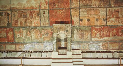 Wall With Torah Niche House Synagogue At Dura Europos Syria Wall