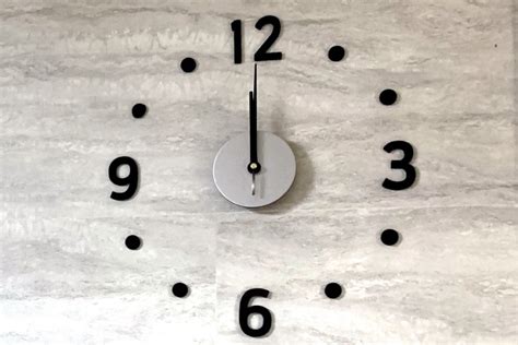 [무소음벽시계] 아미공 붙이는 벽시계 설치방법 후기 네이버 블로그