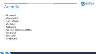 Kotlin Programming Language For Modern Multi Platform Applications Ppt