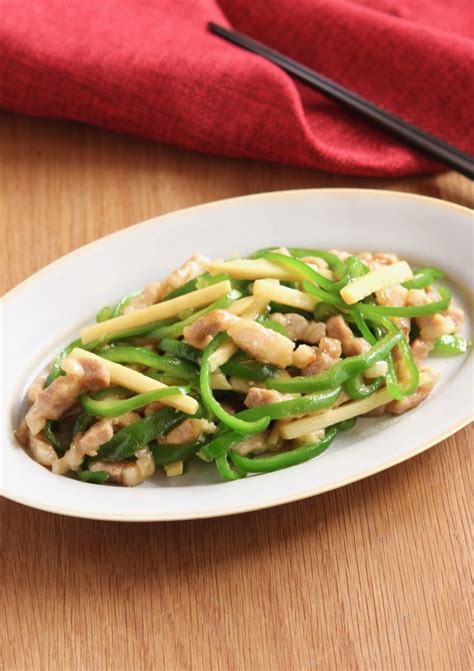 豚バラ肉で作る チンジャオロース By おいしい健康 管理栄養士監修のレシピ検索・献立作成：おいしい健康 シニア