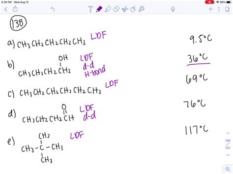 ⏩solved Consider The Following Five Compounds A Equation Cant… Numerade