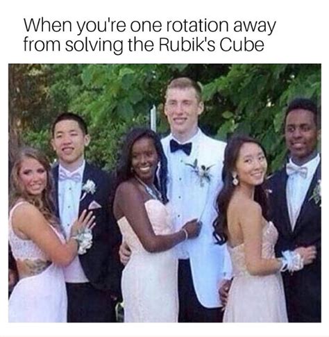 When Youre One Rotation Away From Solving The Rubiks Cube R Memes