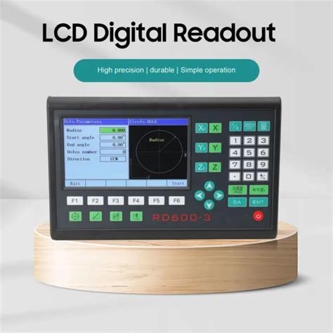 23 Axis Dro Digital Readout Display For Milling Mill Lathe Machine Tool 17687 Picclick Ca