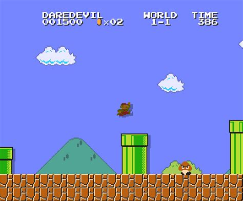 Daredevil In Super Mario Bros Remastered Mod For Super Mario Bros