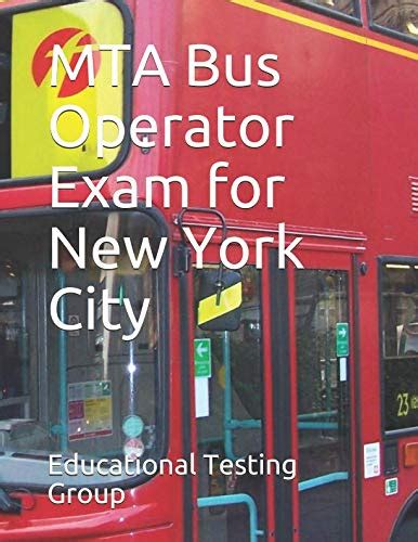 Mta Bus Operator Exam For New York City Group Educational Testing 9781982935863 Abebooks