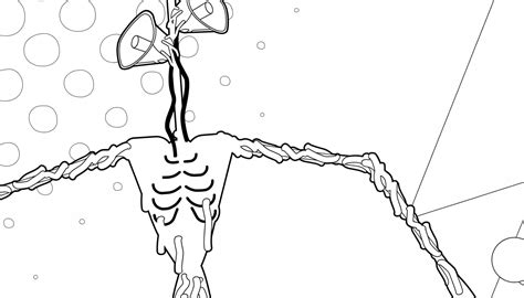 24 Coloriage Siren Head Gratuit La Silhouette Énigmatique