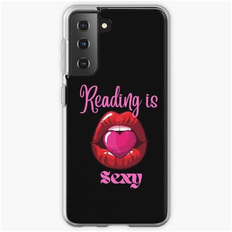 Reading Is Sexy Designed By OLLARTS Samsung Galaxy Phone Case By OLLARTS Phone Cases Phone
