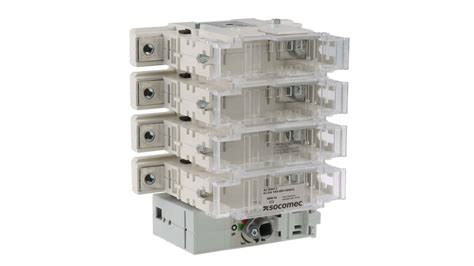 3841 6010 Socomec Fuse Switch Disconnector 4 Pole 100a Max Current Rs
