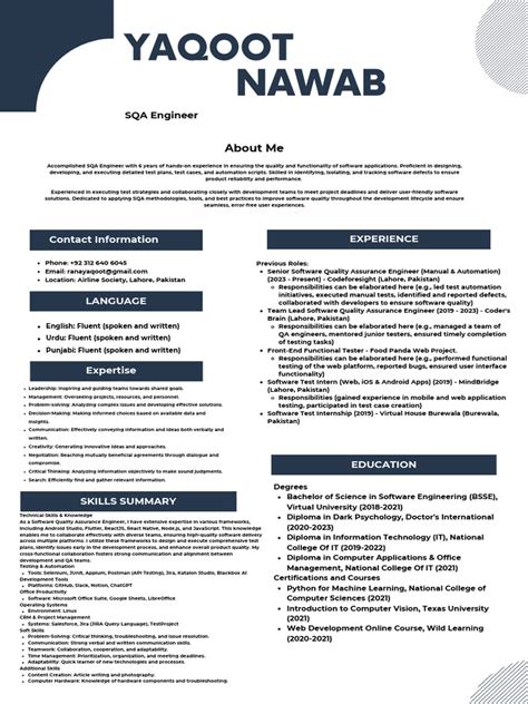 Sqa Yaqoot 1 Pdf Software Software Testing