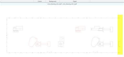 Cs276188 Creo View The Drawing Compare Operation For Pdf Viewables Clips The Right Hand Side