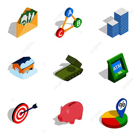 Feedback Loop Icons Set Finance Report Management PNG And Vector