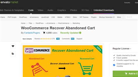 WooCommerce Recover Abandoned Cart WooKeeper