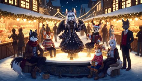 A Group Of Anthro Characters Furries In An Anime By Griphon46 On