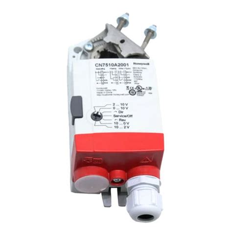 White Honeywell Damper Actuator At Best Price In Vadodara Artee Flow Controls Pvt Ltd