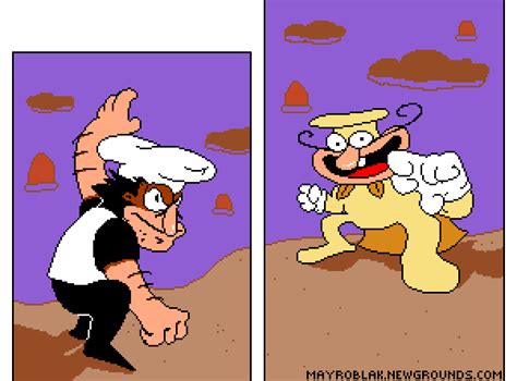 Pizza Tower Peppino Vs The Noise By Mayroblak On Newgrounds