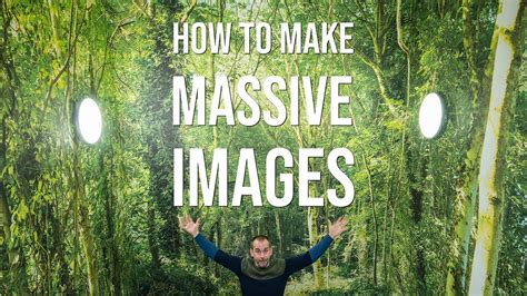 How To Make Massive Images Youtube