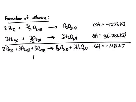 Solved Diborane B2h6 G Is A Highly Reactive Boron Hydride Which Was At One Time Considered