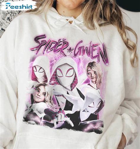Spider Gwen Movie Stacy Spider Verse Shirt