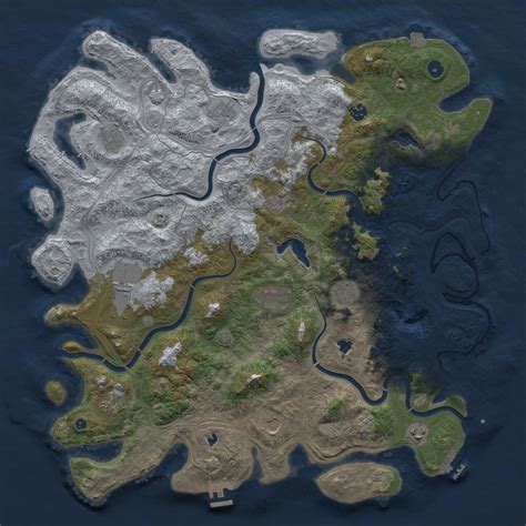Procedural Map Rust Map Just Wiped