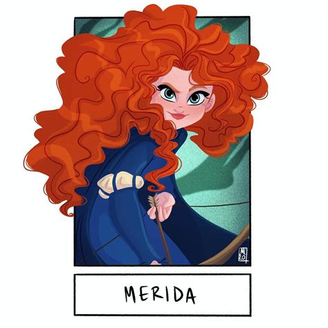 Merida Fanart Disney Princess Love Drawings Disney Artists