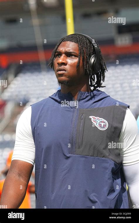 Tennessee Titans Quarterback Cam Ward 1 Walks Off The Field Pre Game