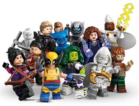 These Are The Characters Of Lego Marvel Studios Minifigures