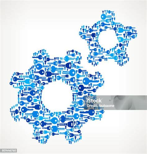 기어 키 패턴 벡터 그래픽 곤색에 대한 스톡 벡터 아트 및 기타 이미지 곤색 그라데이션 기계 부분 Istock