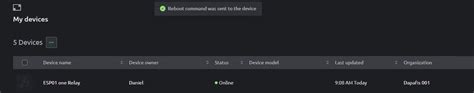 Reboot Is Not Working Solved Blynk Community
