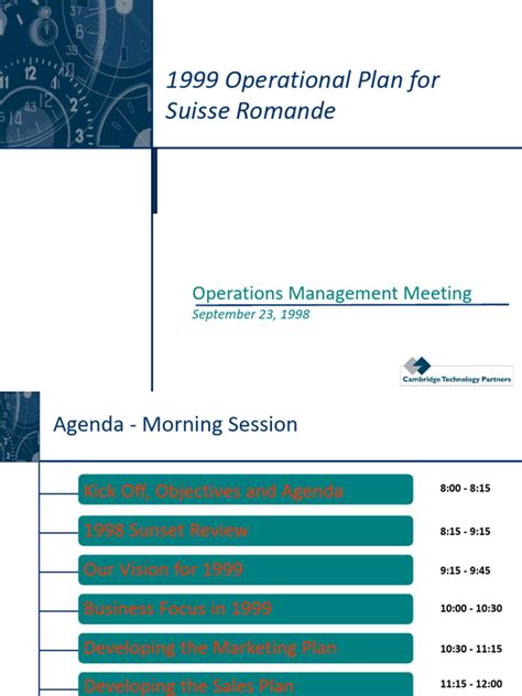 Operational Plan Pdf Marketing Accountability