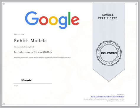mallela rohith on linkedin coursera git github professionaldevelopment continuouslearning
