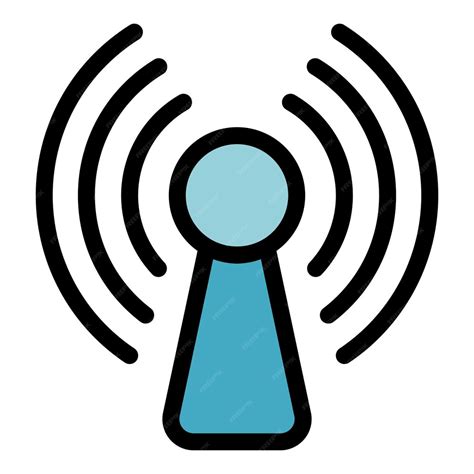 Premium Vector Internet Signal Icon Outline Internet Signal Vector Icon For Web Design