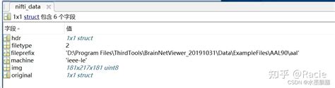 matlab 读写磁共振影像 nii 数据 matlab读取nii文件 csdn博客