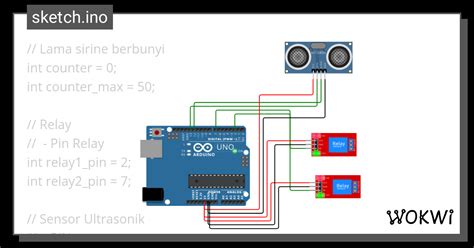 pendeteksi banjir 3 wokwi esp32 stm32 arduino simulator