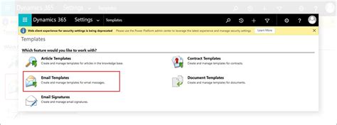 How To Create An Email Template In Microsoft Dynamics 365