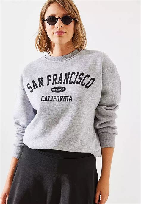 Jual Bianco Lucci San Francisco Printed Sweatshirt Original 2025